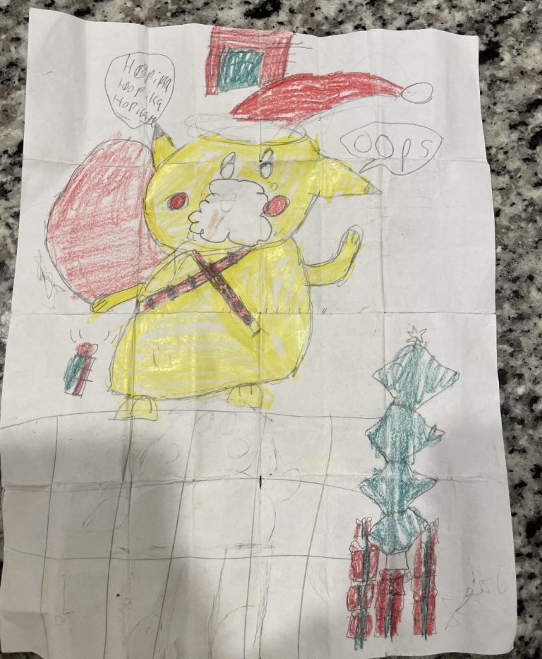 Santa Pikachu – Time4Learning Member Gallery
